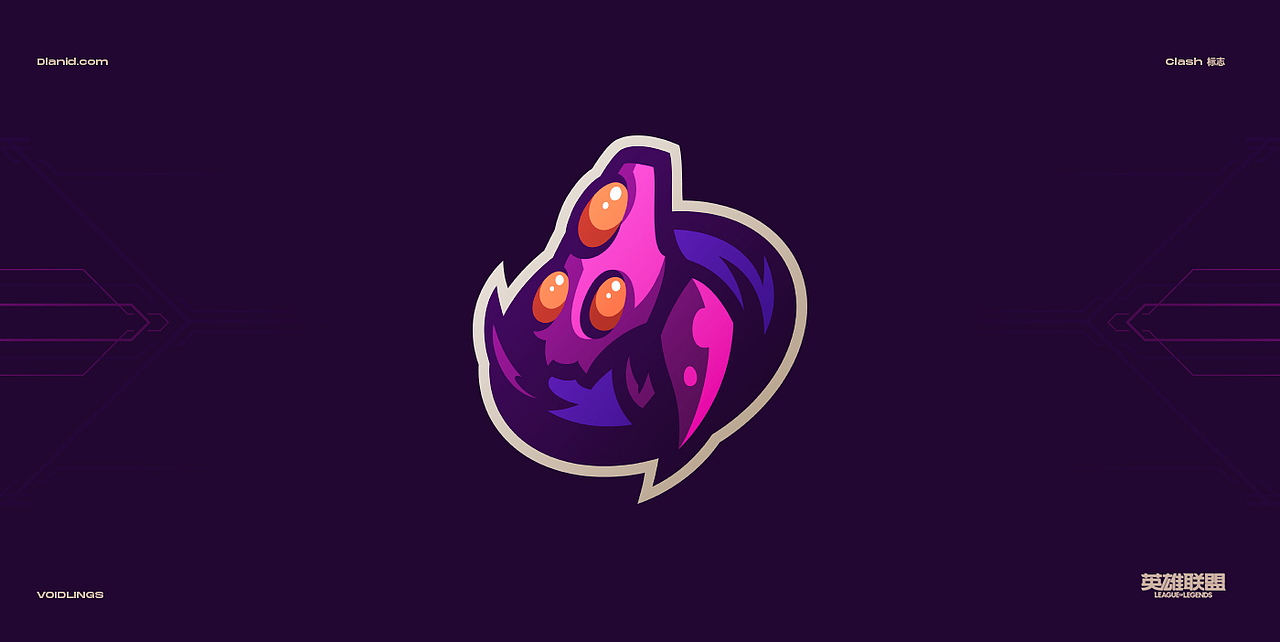 英雄联盟 Clash 标志_Dlanid-站酷ZCOOL