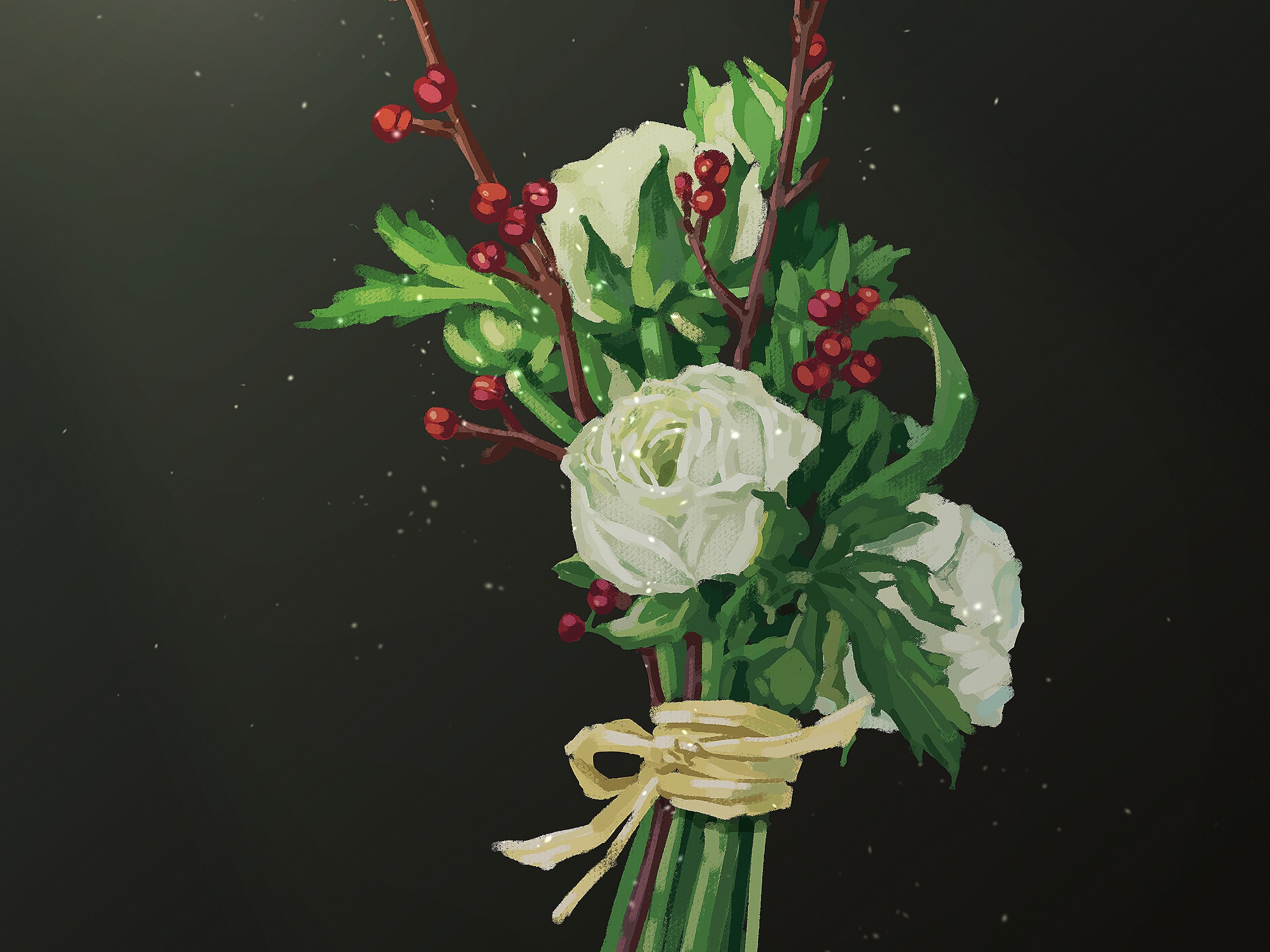 花卉练习_迟九-站酷ZCOOL