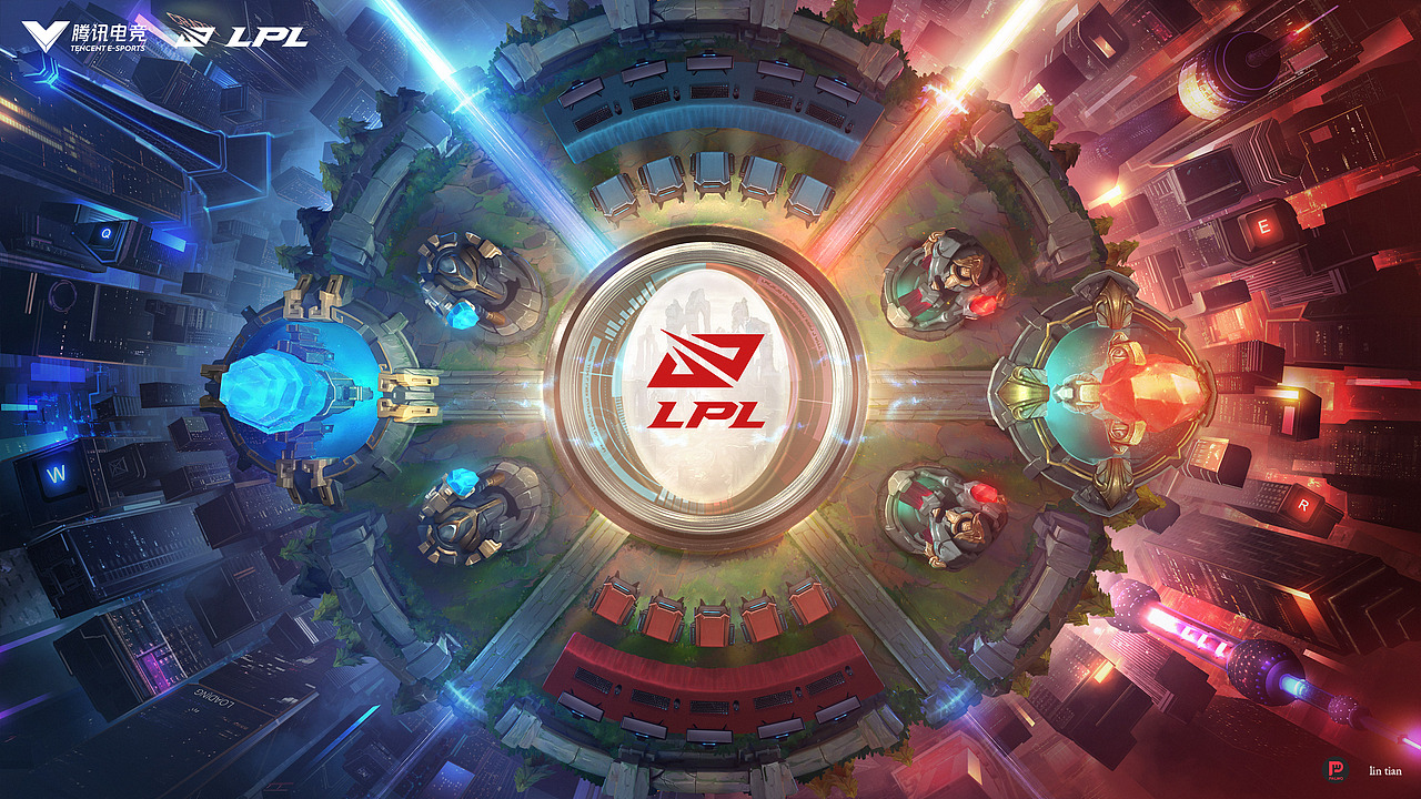 《腾讯电竞-LPL》-英雄联盟主题_林钿lintian-站酷ZCOOL