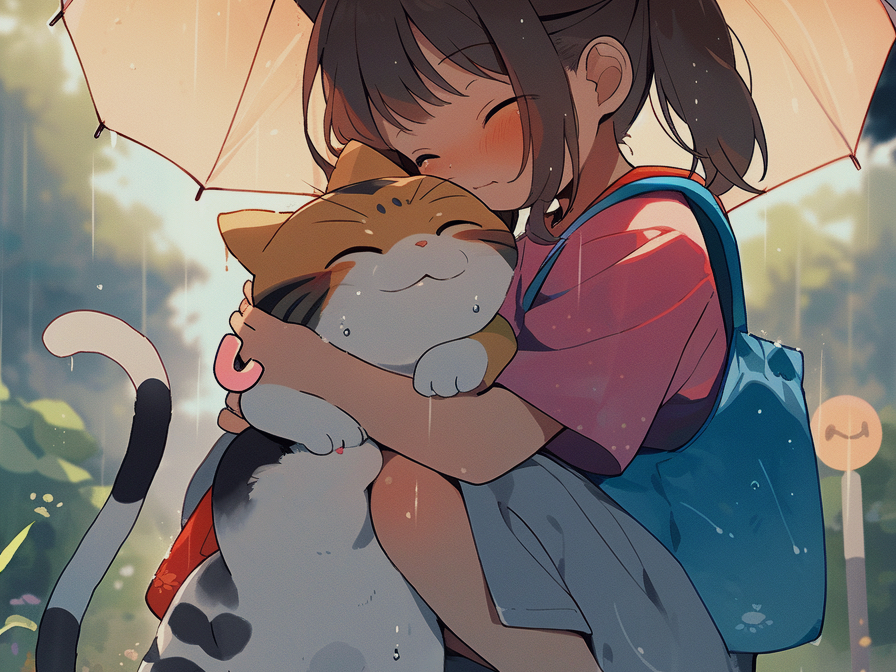 【Midjourney·5】猫系女孩·附咒语_Leyoo_Liu-站酷ZCOOL