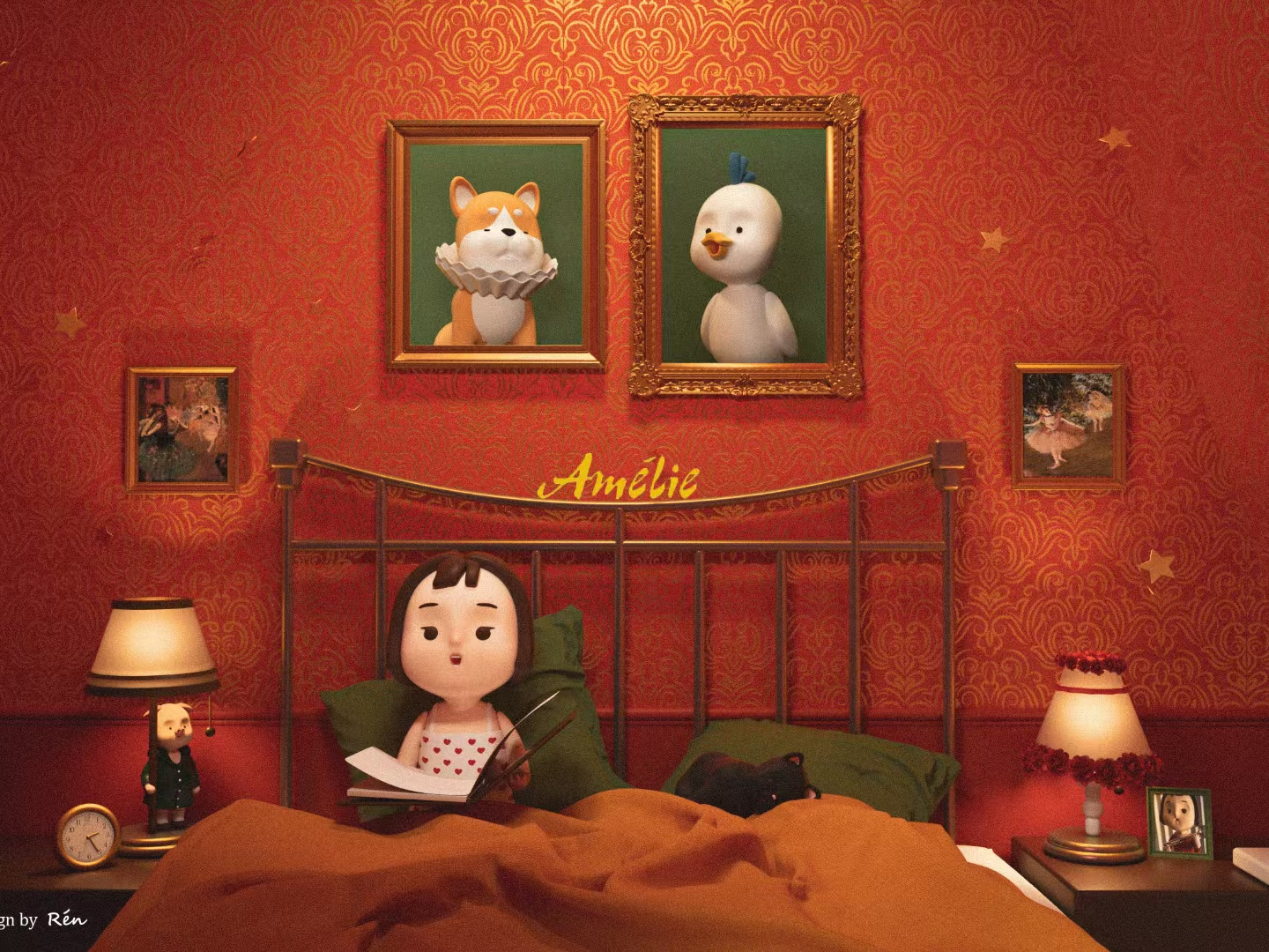 Amelie_REN纪-站酷ZCOOL