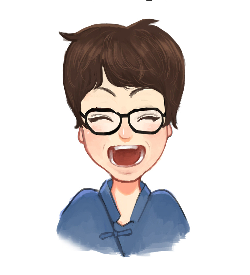 中医馆老板头像_奈奈707-站酷ZCOOL