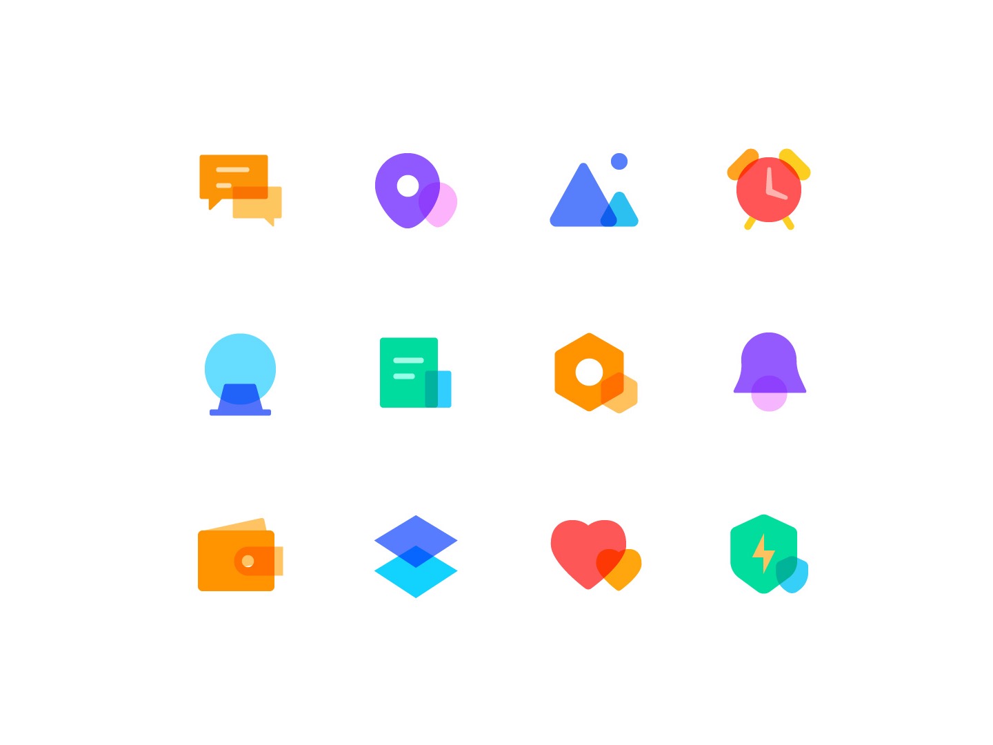 「练习」icon练习作品_小黑BK-站酷ZCOOL