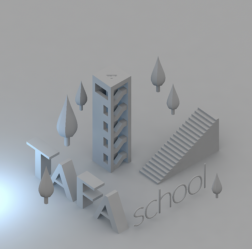 C4D｜TAFA艺术学院/动效/动态建模/学习案例_蓝若青-站酷ZCOOL