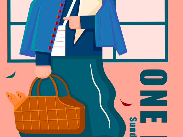 扁平人物练习_王吉吉ginner-站酷ZCOOL