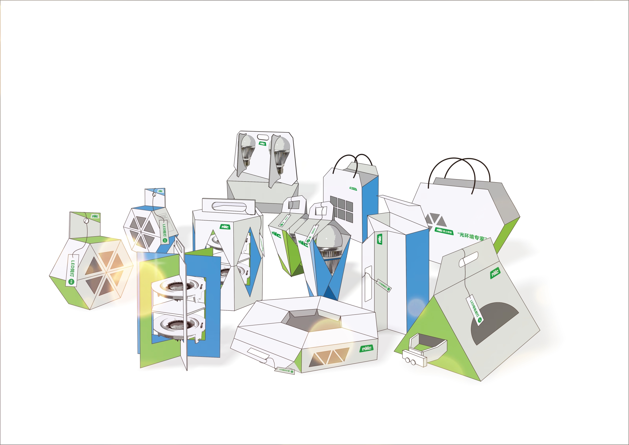 雷士照明灯具包装设计_leceed-站酷ZCOOL