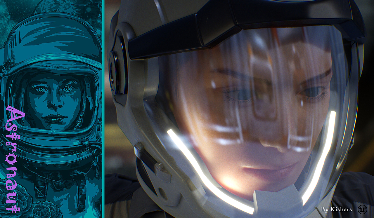 宇航员_kishars-站酷ZCOOL