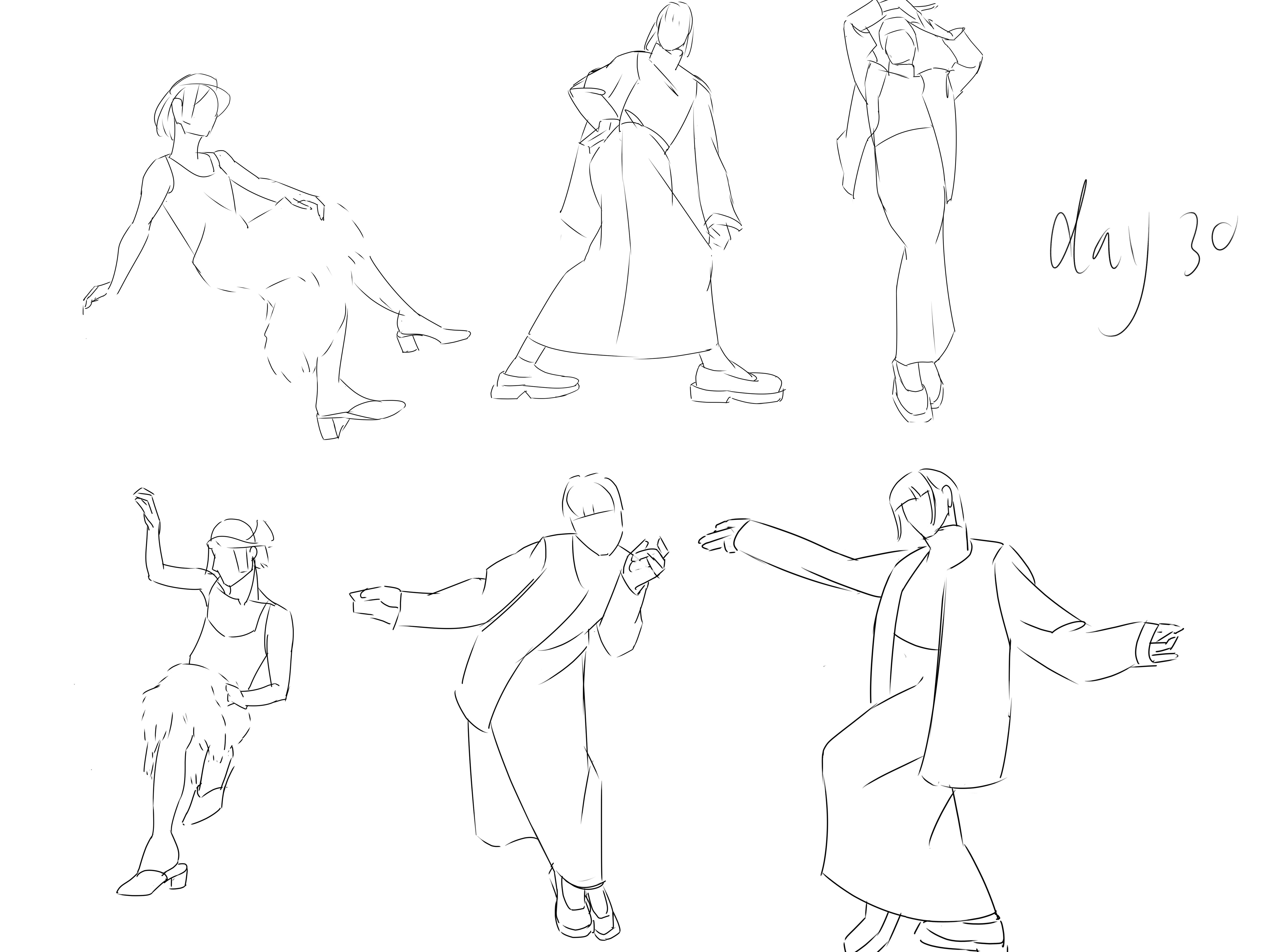 #速写60天挑战赛# day30 @速写班长 _长观-站酷ZCOOL