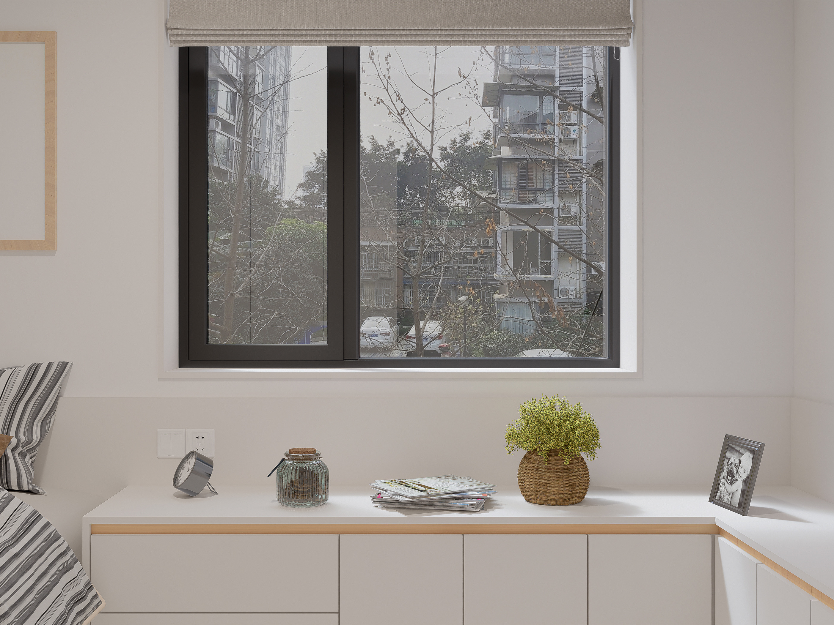 现代旧房改造 SU+D5表现_羽沫设计-站酷ZCOOL