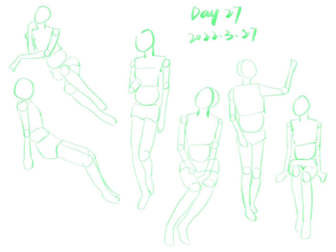 #速写60天挑战赛 day27 @速写班长_余爻-站酷ZCOOL