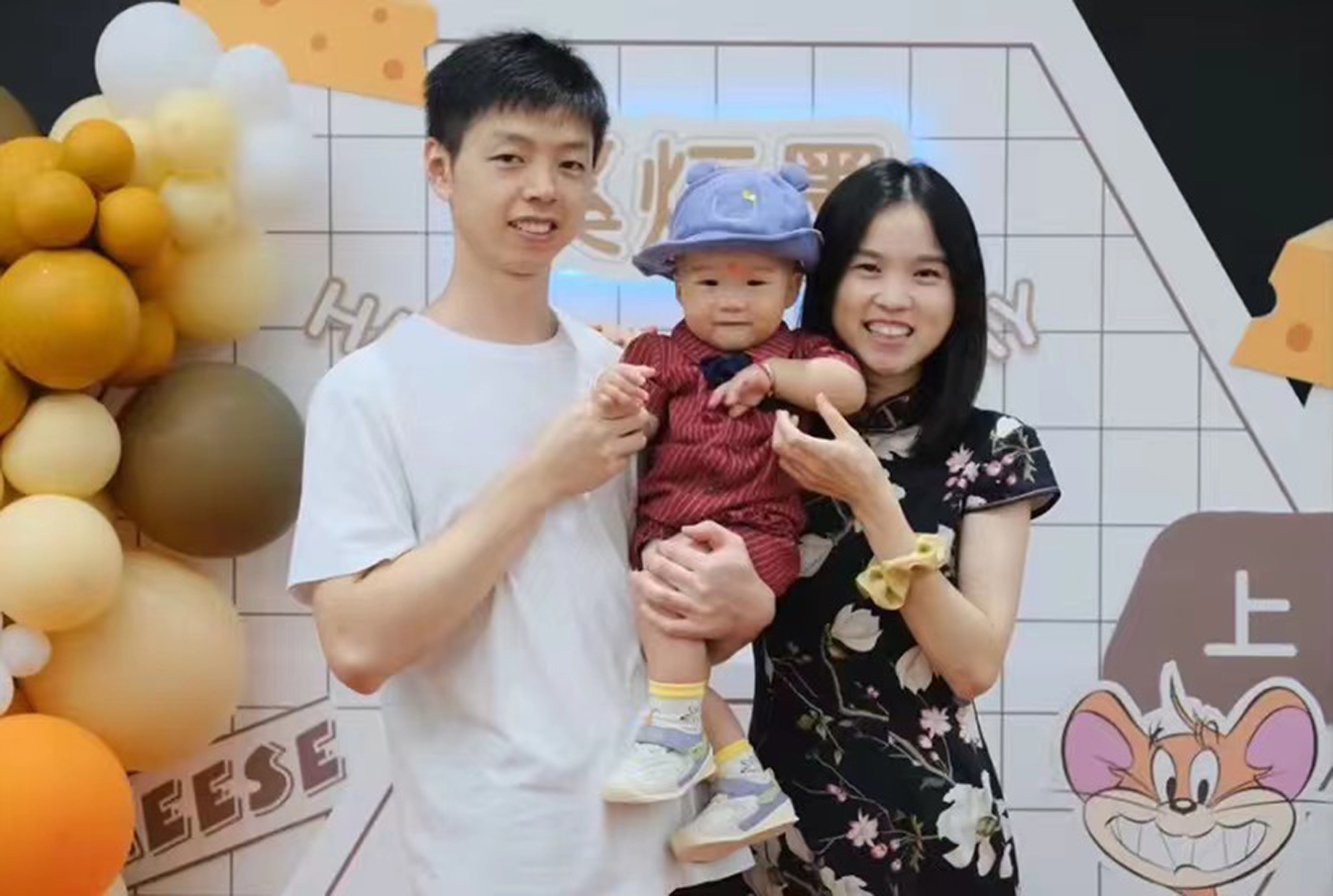 可爱的一家人照片_妙笔绘绣0903-站酷ZCOOL