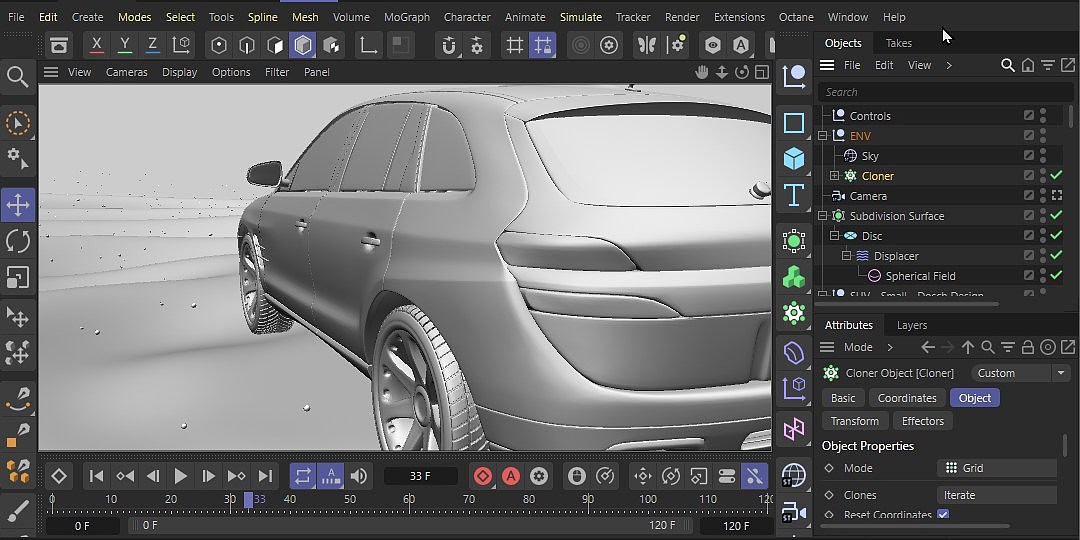 [C4D] Team Blue_sICFX-站酷ZCOOL