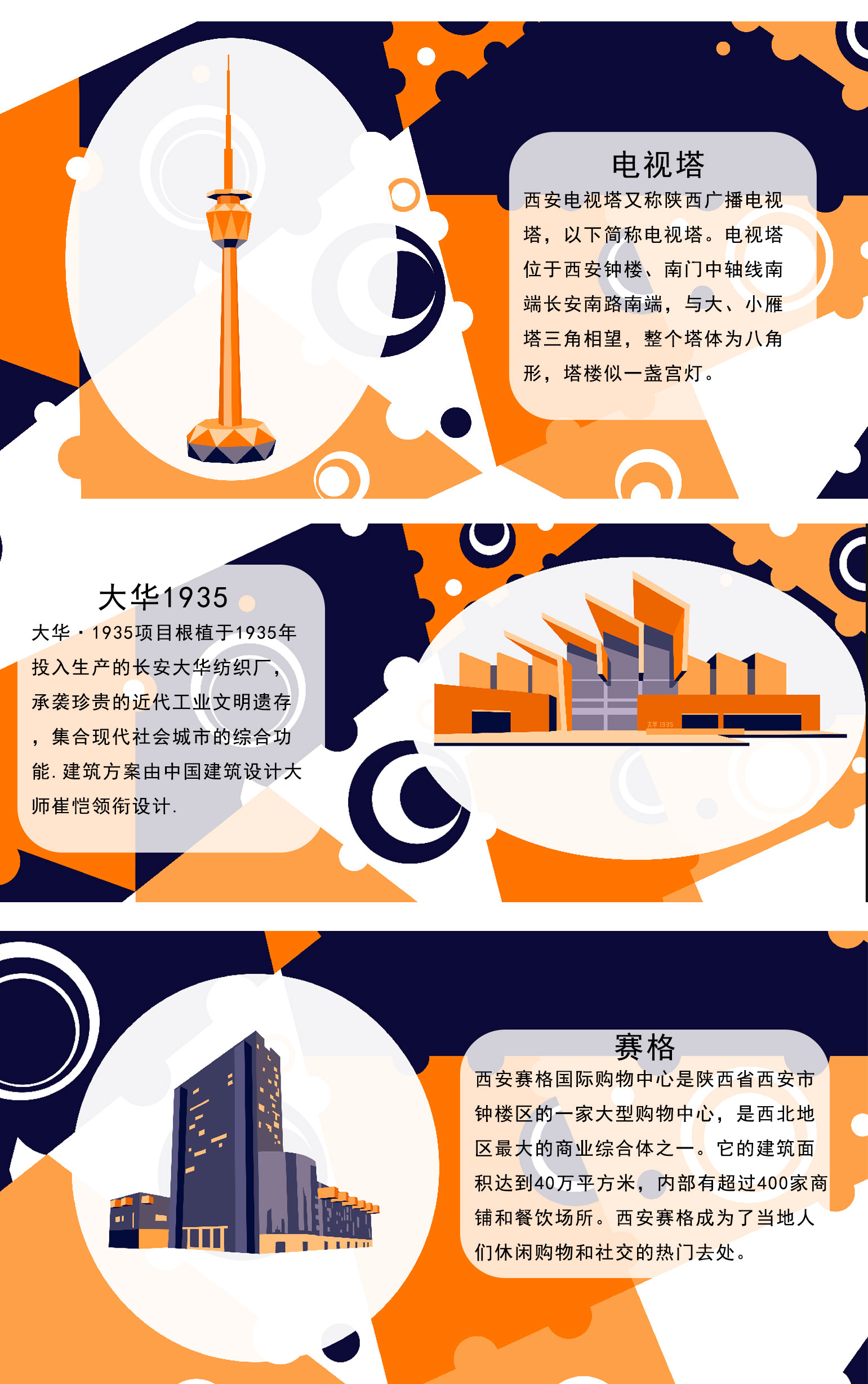 西安-城市文化插画设计-我的家乡_夕林XiLin_Wu-站酷ZCOOL