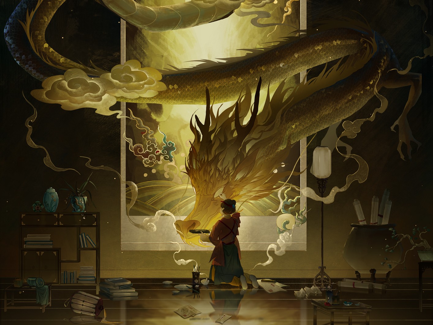 画龙点睛_观火OL-站酷ZCOOL