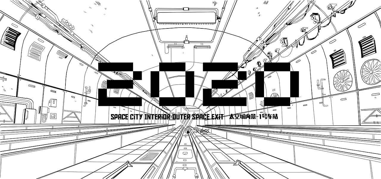 BHQS#Space City Interior#2020设定_BHQS陈滨-站酷ZCOOL