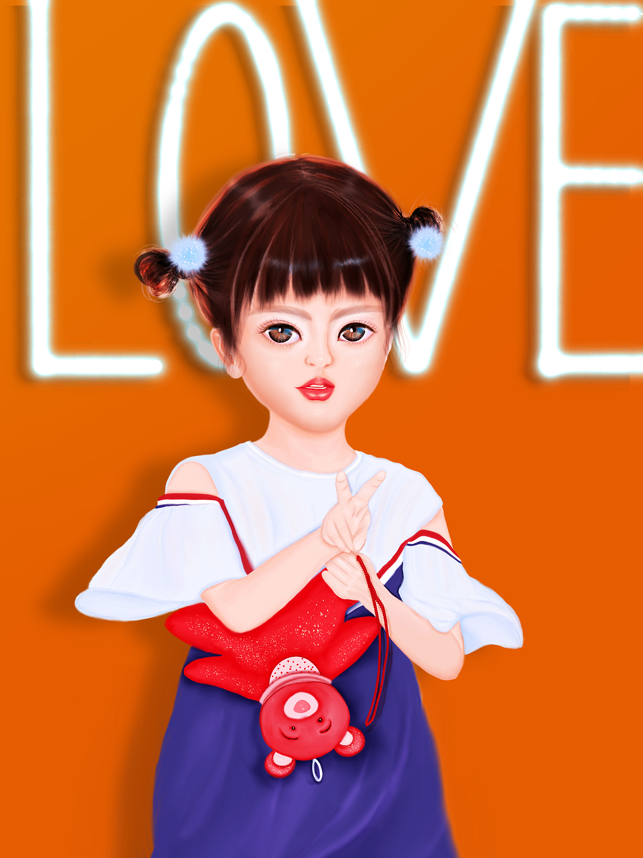 来给生活比个“耶”_牛魔王MM-站酷ZCOOL