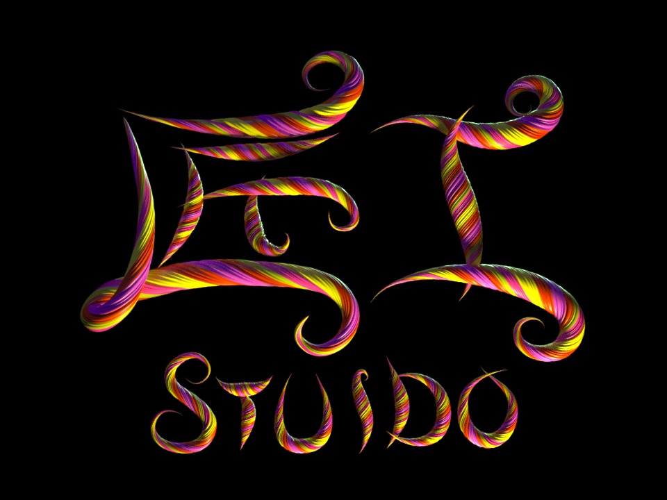 C4D螺旋出字_Z匠No4-站酷ZCOOL