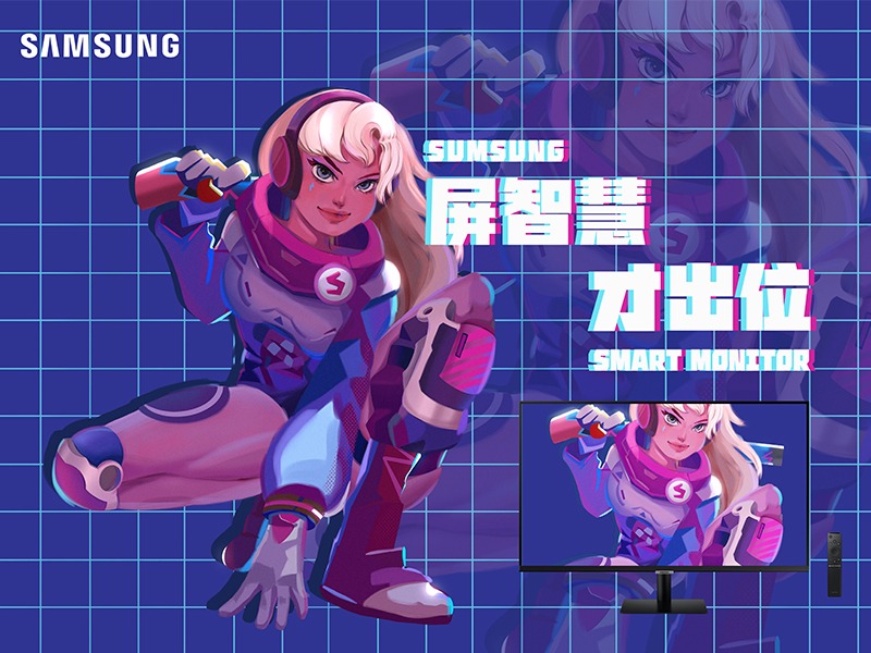 屏智慧 才出位 ——【S酱】二次元IP形象设计_Wooby_606-站酷ZCOOL