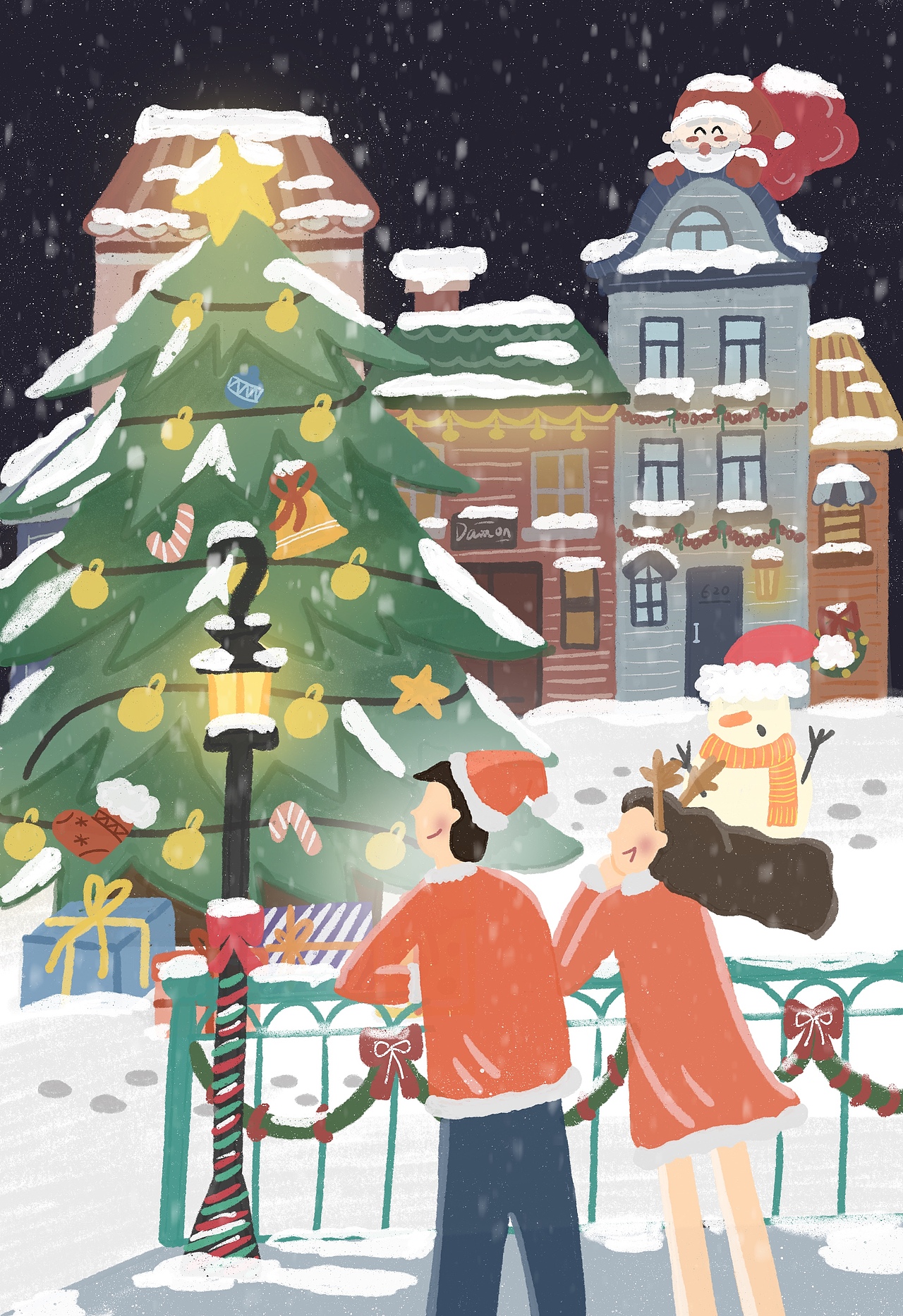 情侣系列丨冬季篇_SarahV-站酷ZCOOL