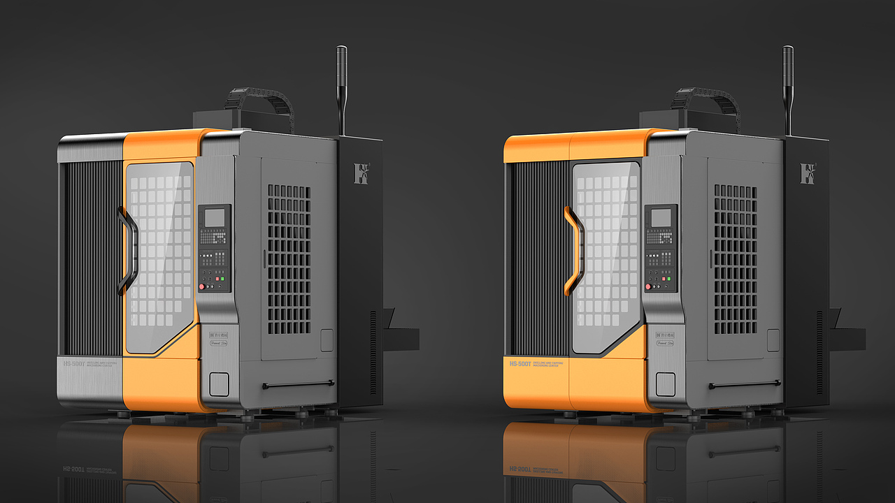 润星机械 | HS-500T Five-axis Machine五轴钻攻机_LazyPozi-站酷ZCOOL