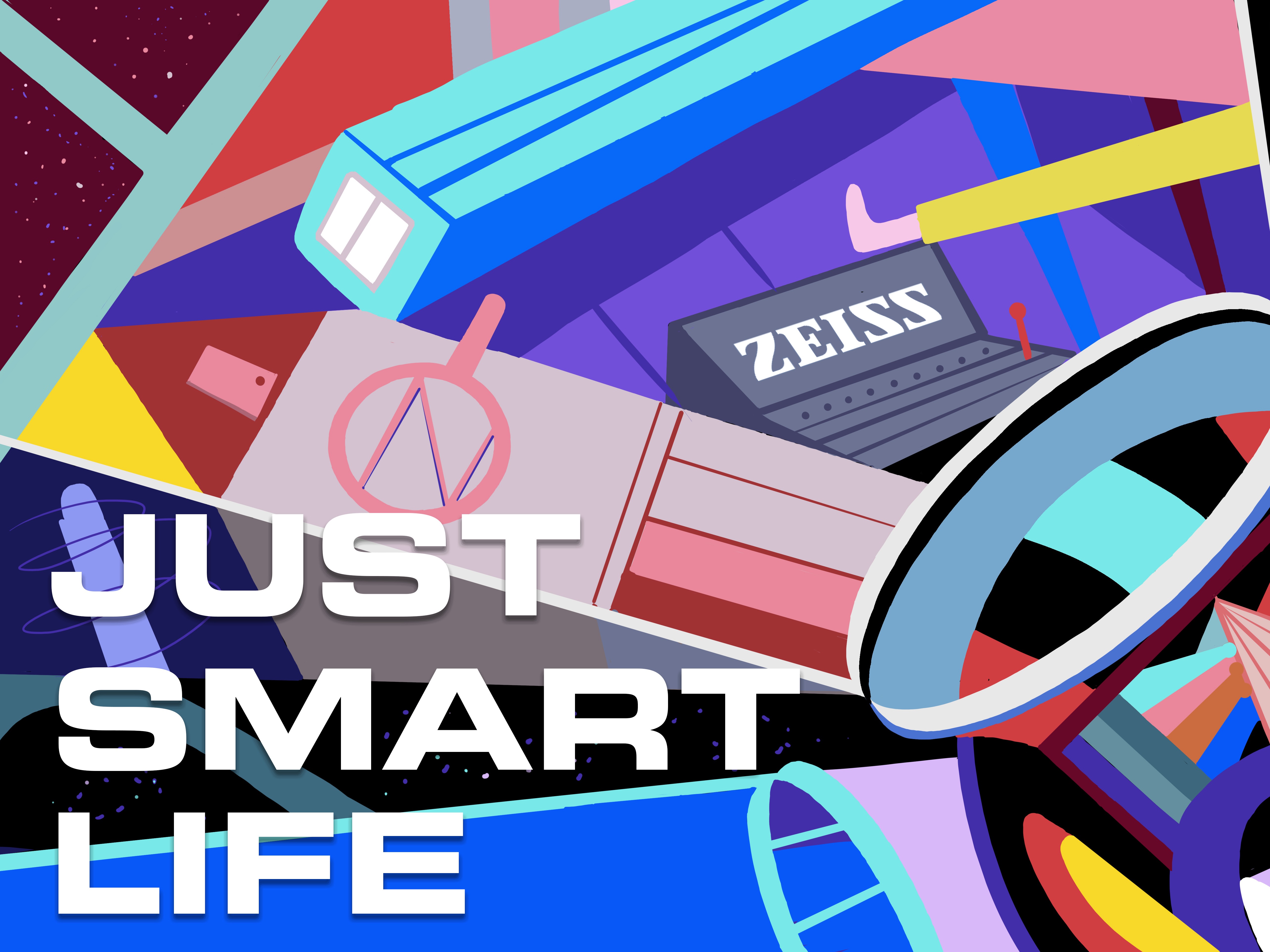 JUST SMART LIFE_门三一万-站酷ZCOOL