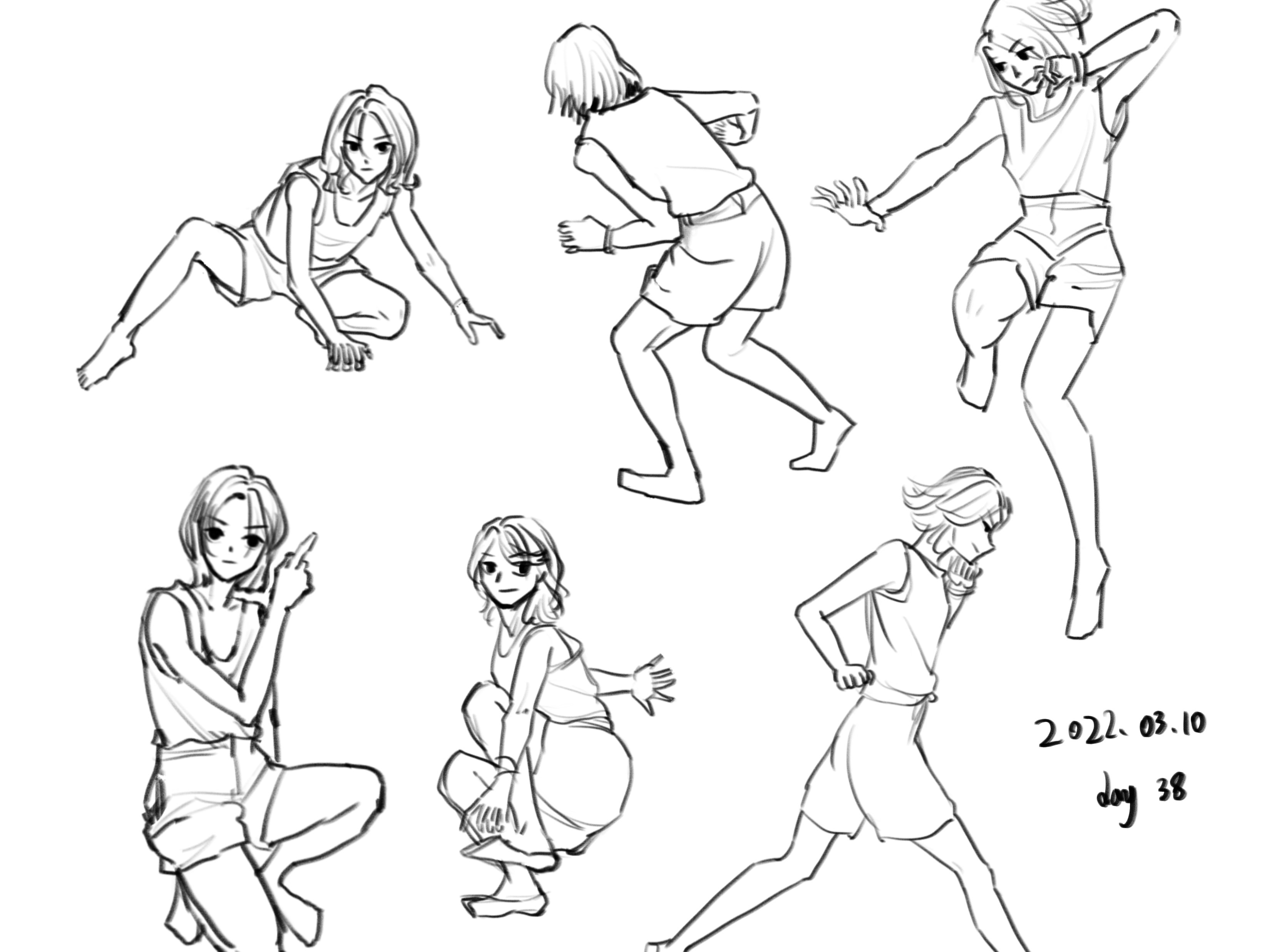 #速写60天挑战赛# day38@速写班长 _hh鱼九柒-站酷ZCOOL