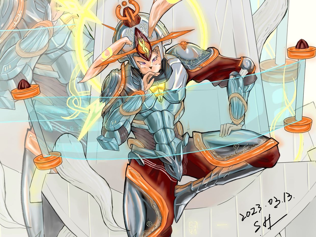 《兔与韬》之嬴政_SH蓝披头士-站酷ZCOOL