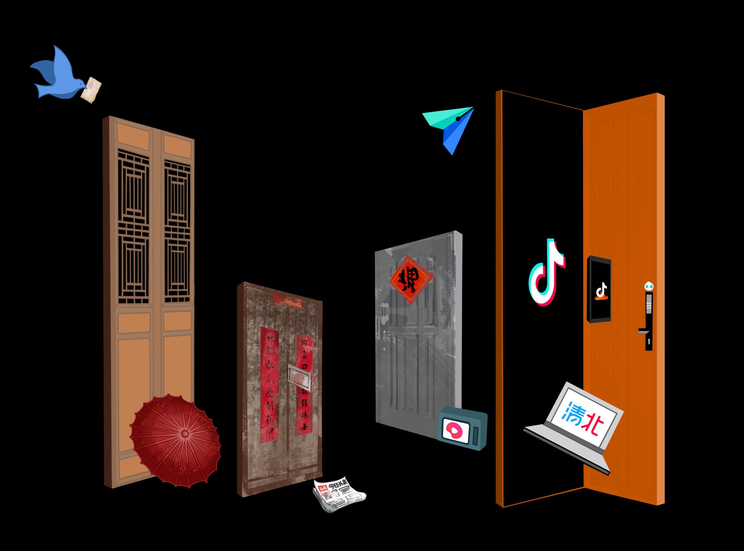 时间是传送门_MOMOLOLO-站酷ZCOOL