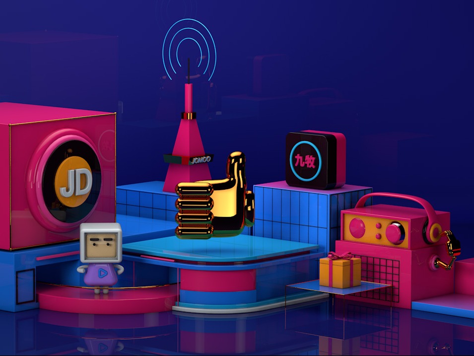 C4D第一次作图_Dana陈-站酷ZCOOL