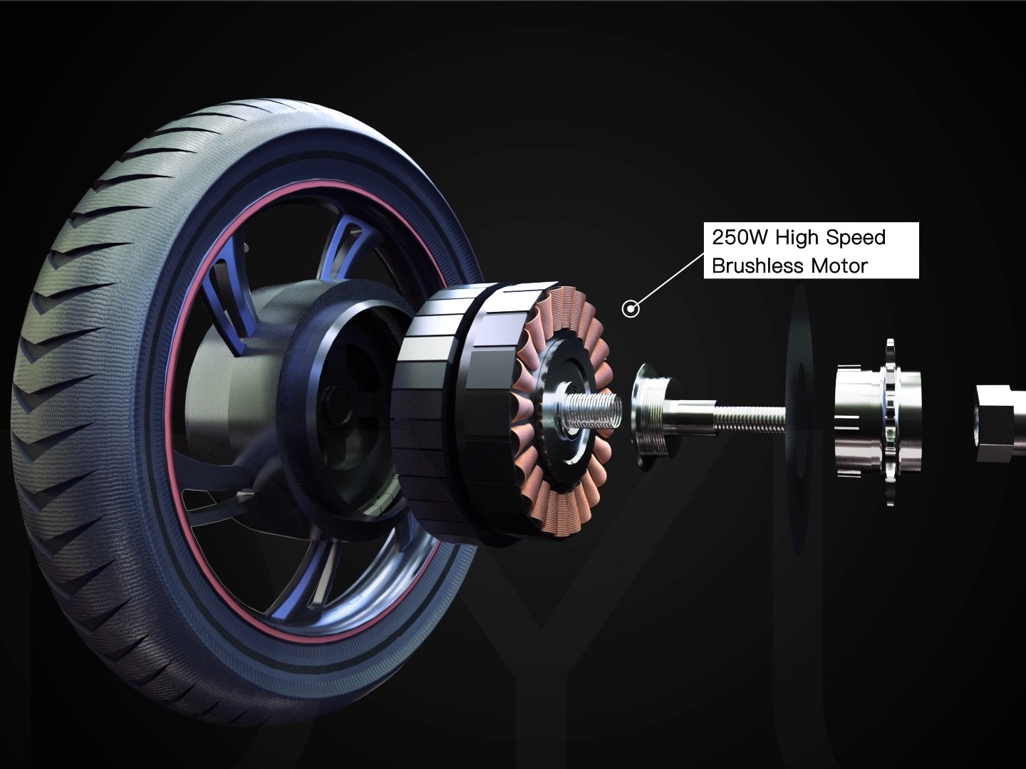 2019年制作的DYU大鱼V1电动自行车3D动画_wheelive-站酷ZCOOL