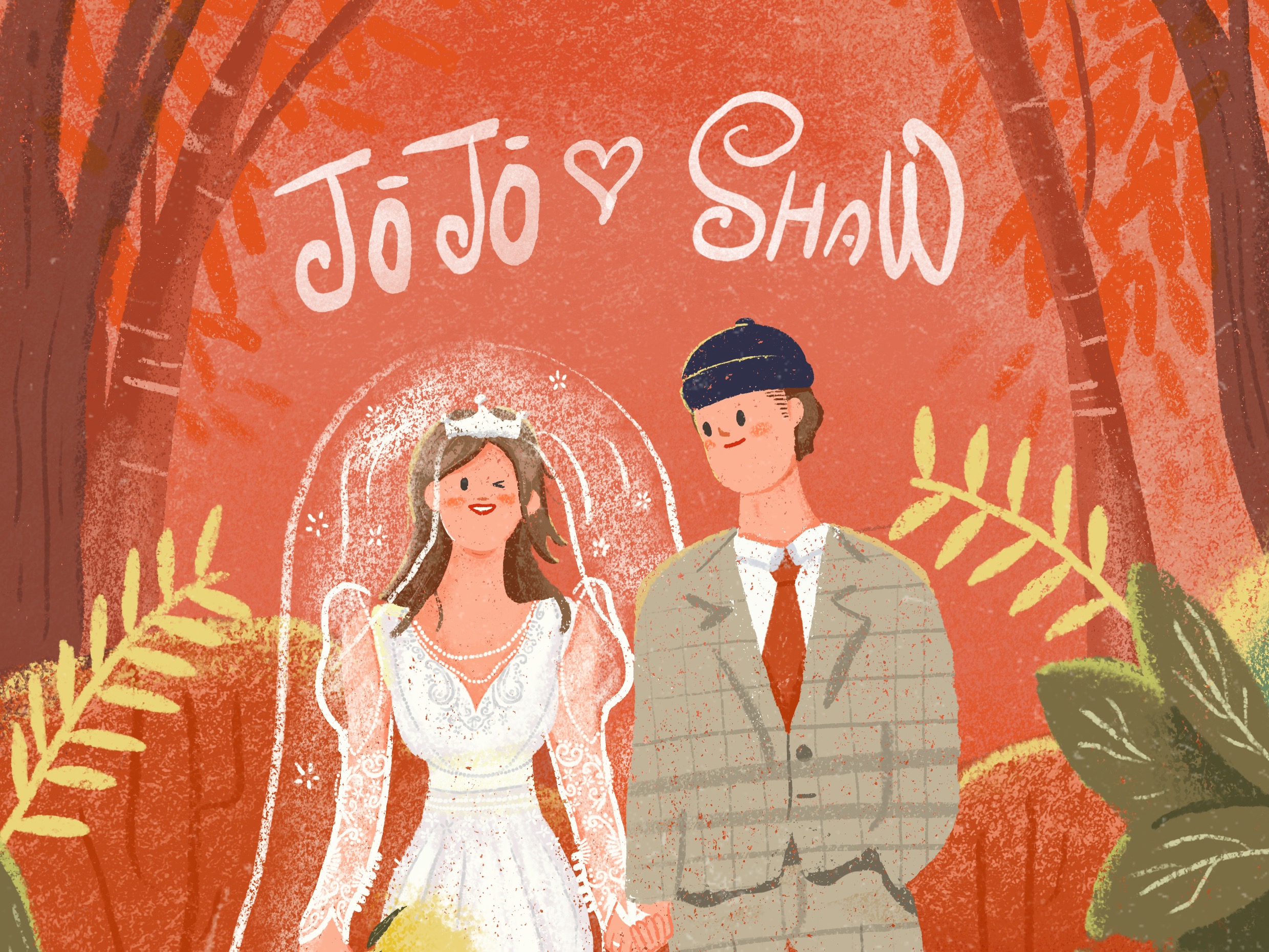 - JOJO & SHAW - 插画Procreate_Shax_玖-站酷ZCOOL