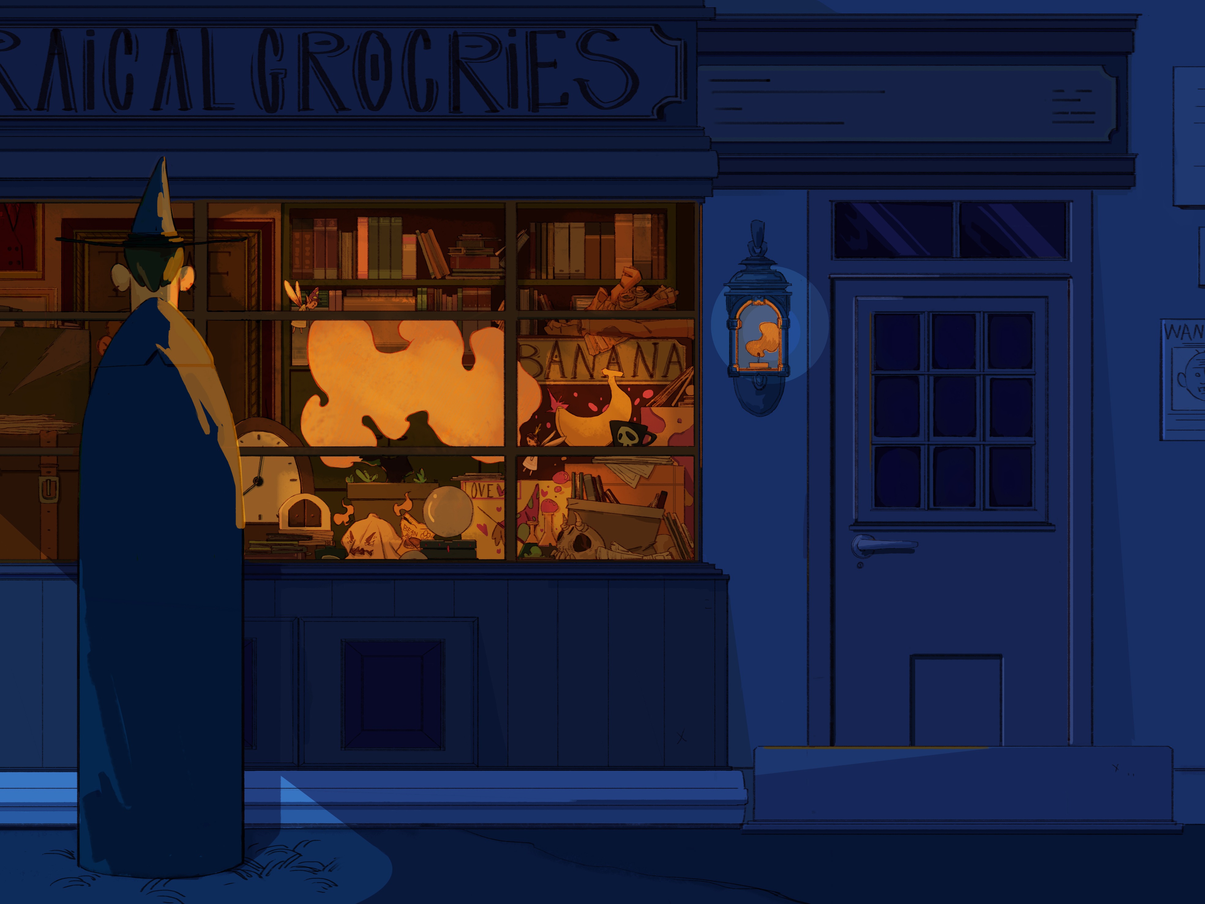 练习0.2 魔法商店magic store_GGUI_龟龟-站酷ZCOOL