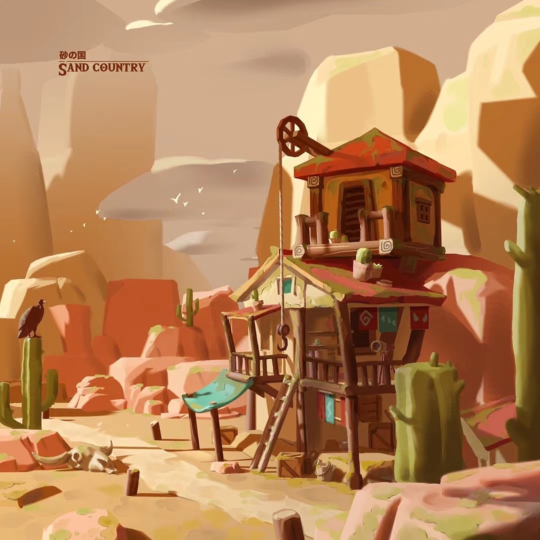 Sand Country_liquidcoco李奎德-站酷ZCOOL