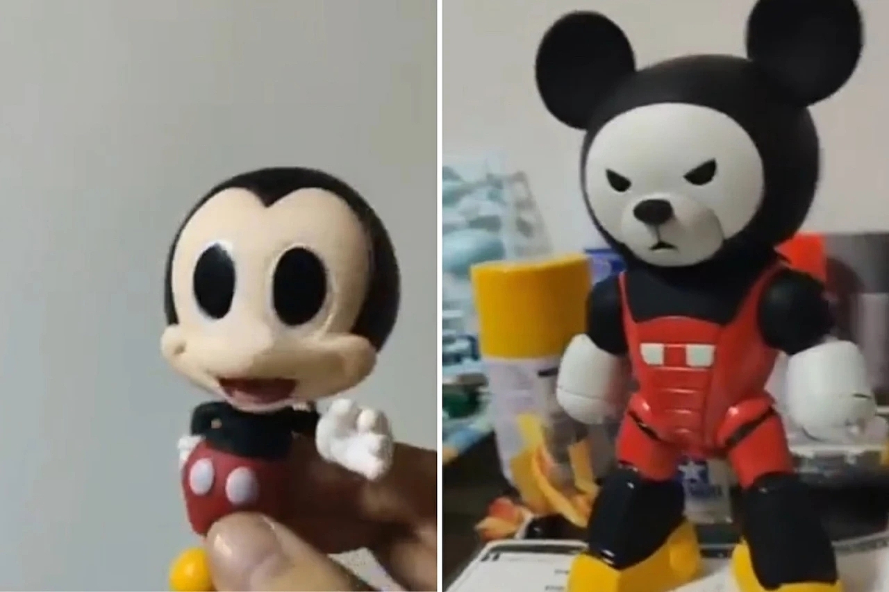 米奇熊霸Micky Bear_狗子不是胖子-站酷ZCOOL