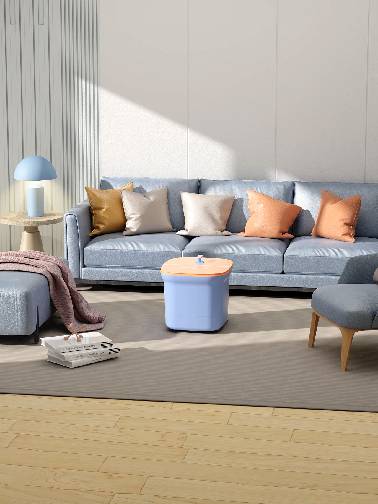 足浴盆C4D视频动画渲染_Answer_hao-站酷ZCOOL