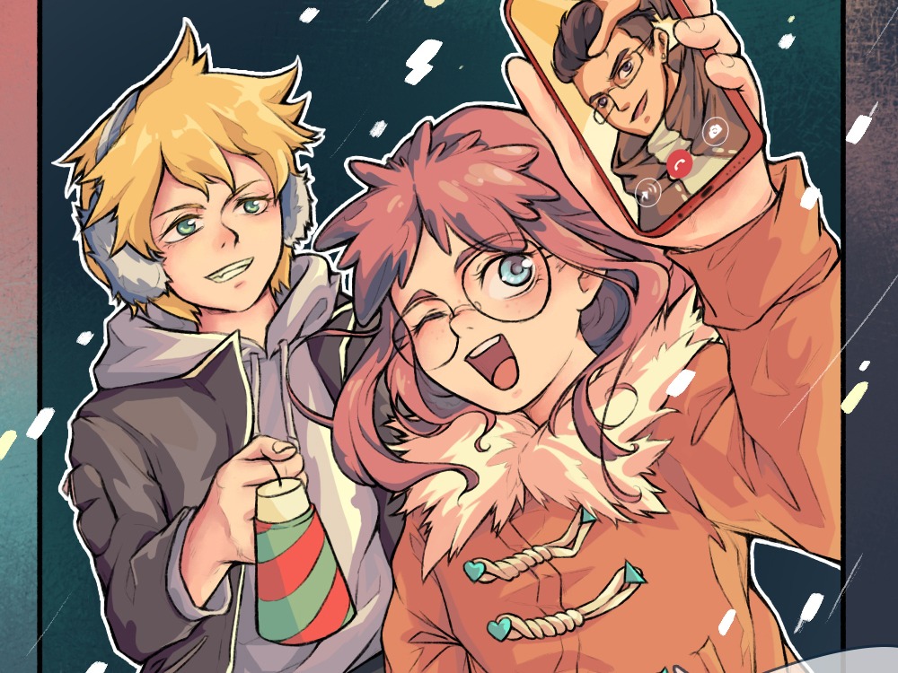 漫画《跨年》（广告漫画哦，做分享）_本垒UKI-站酷ZCOOL