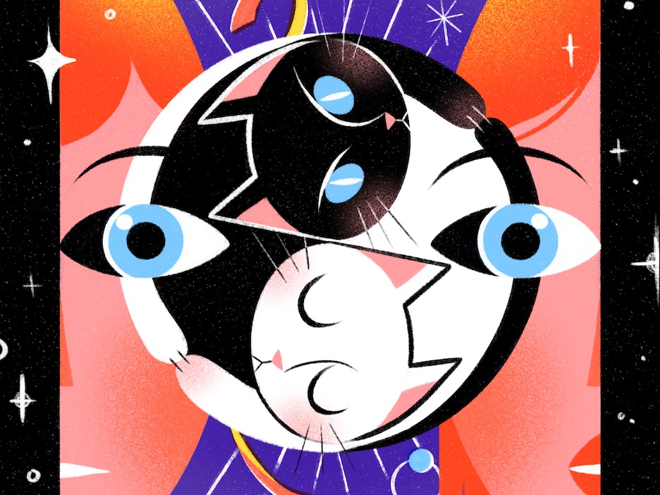 原创系列插画 | Where is my cat?_AlienPam-站酷ZCOOL