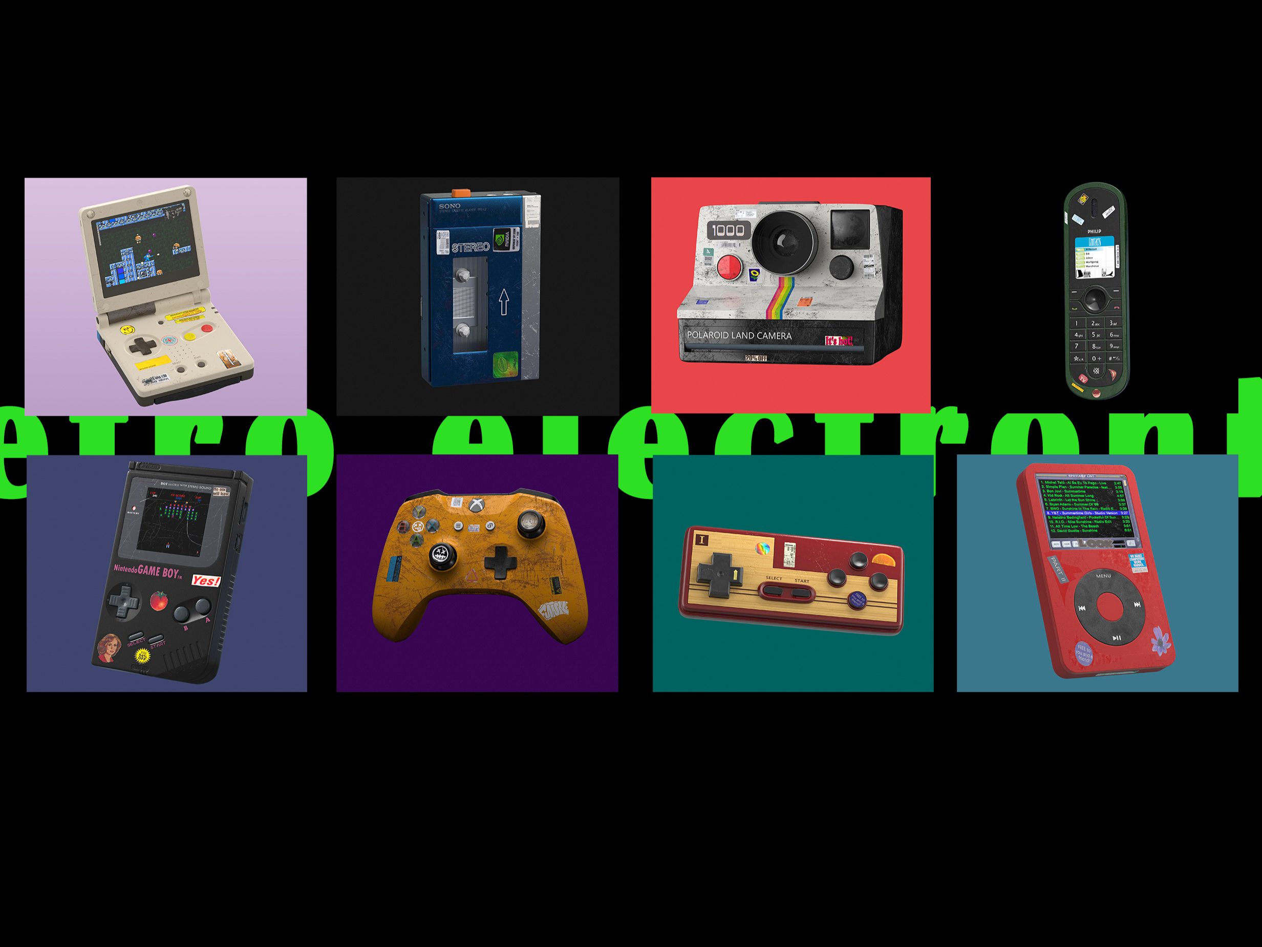 复古电子_H_Jun-站酷ZCOOL