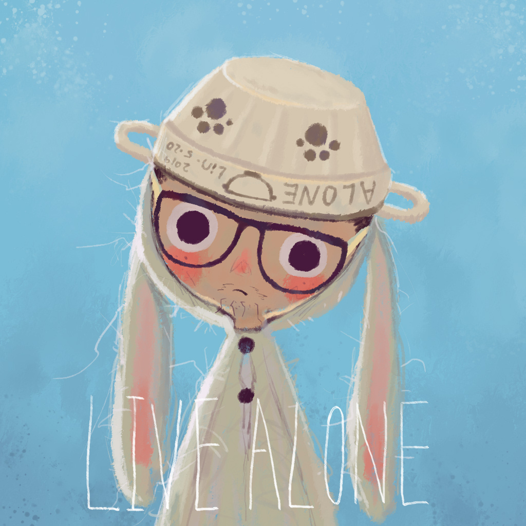 live alone_强叔一朵花-站酷ZCOOL