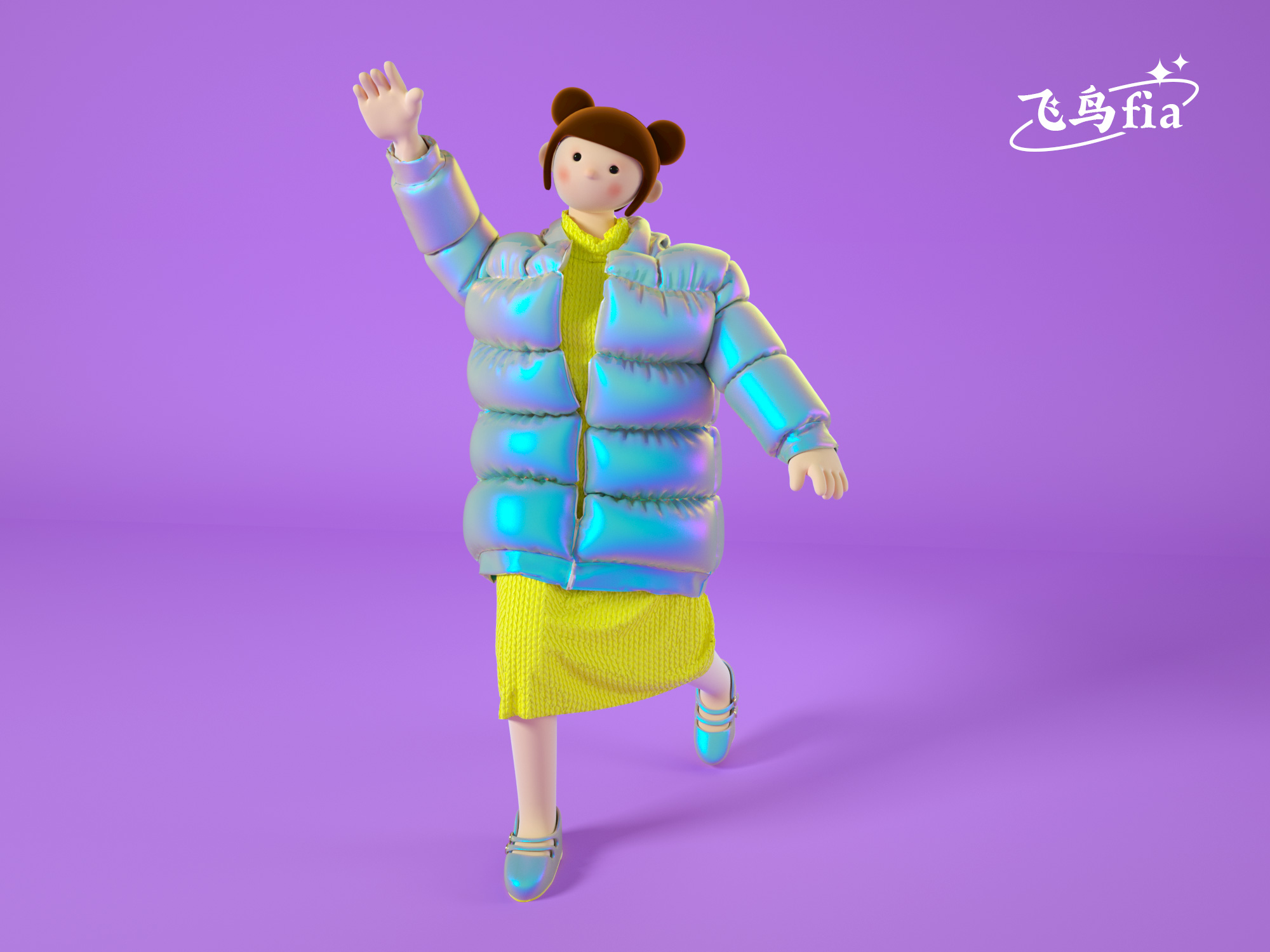 C4D+MD+OC做人物换装_飞鸟fia-站酷ZCOOL