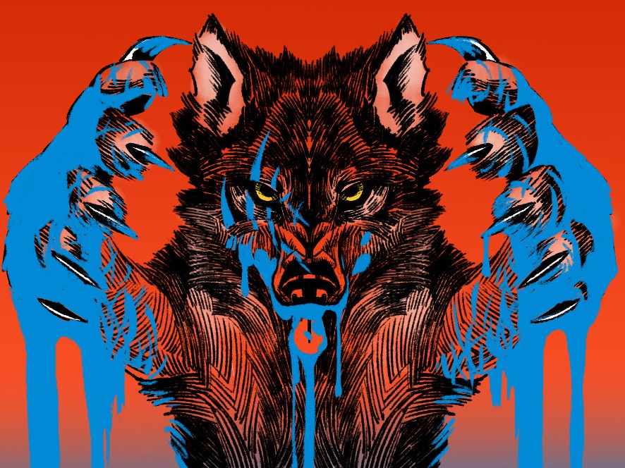 狂躁头像三连_方狼wolfl-站酷ZCOOL