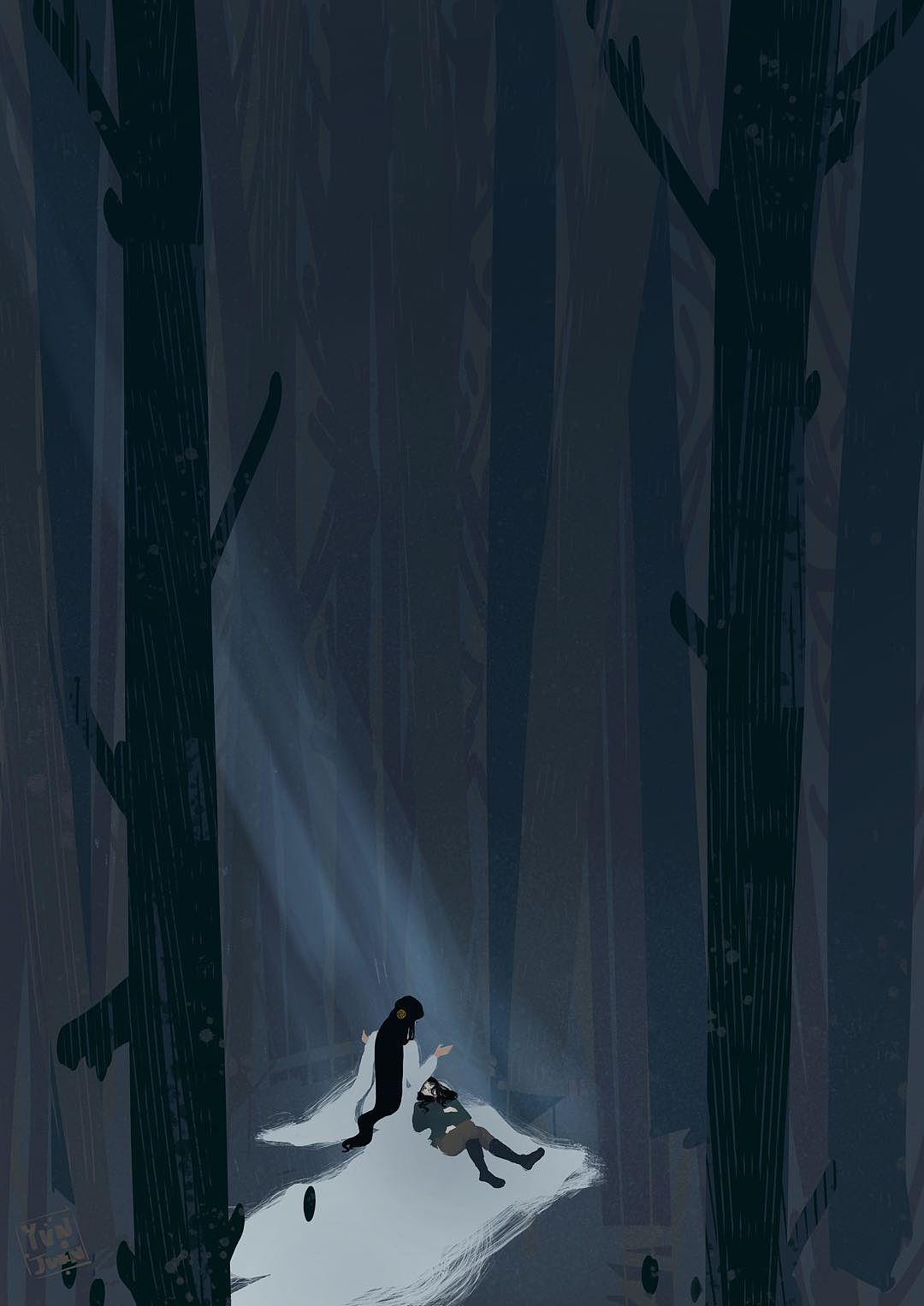 精灵宝钻同人插画创作_maeg_lin-站酷ZCOOL