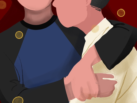 插画 | Hug Hug_扳手Wrench-站酷ZCOOL