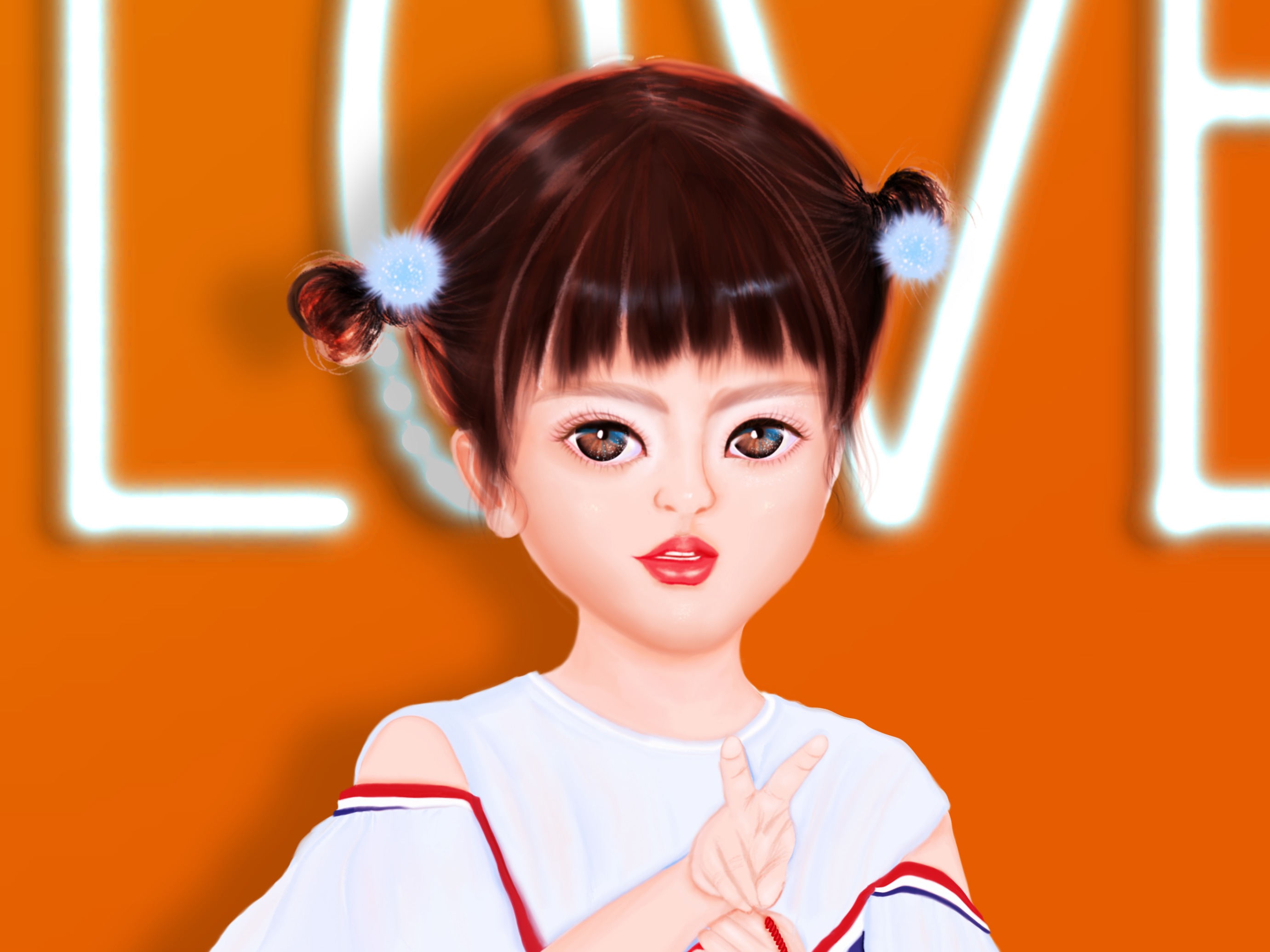 来给生活比个“耶”_牛魔王MM-站酷ZCOOL