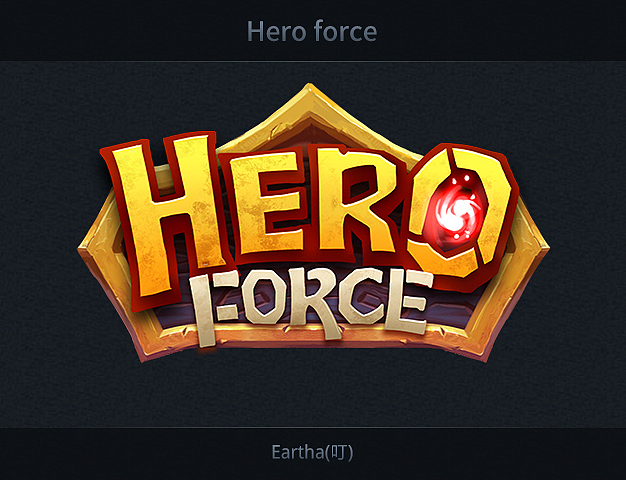 《Hero force》卡通欧美风界面|UI|游戏UI|Eartha_叮叮_原创作品-站酷ZCOOL