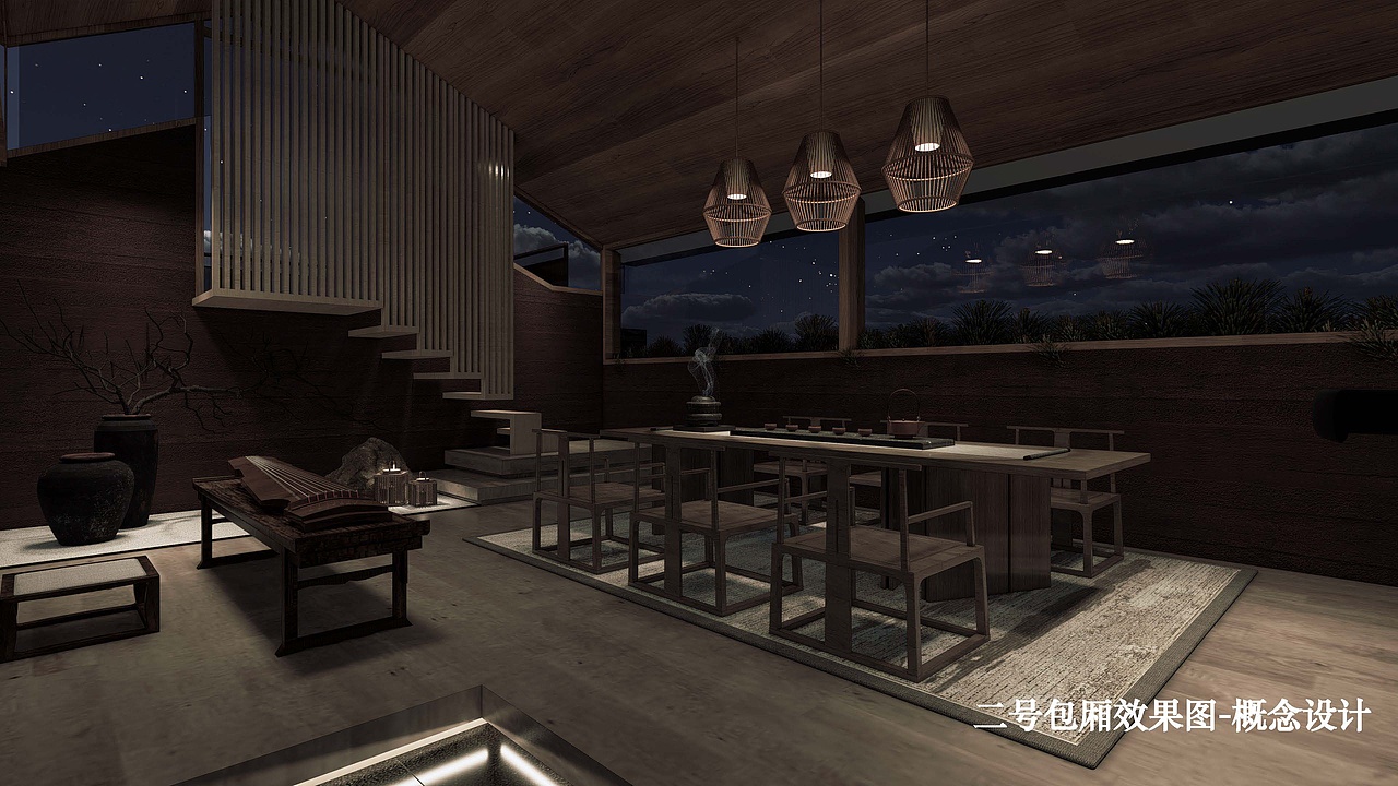 CRQ Portfolios 丨 茶室_鹿麒-站酷ZCOOL