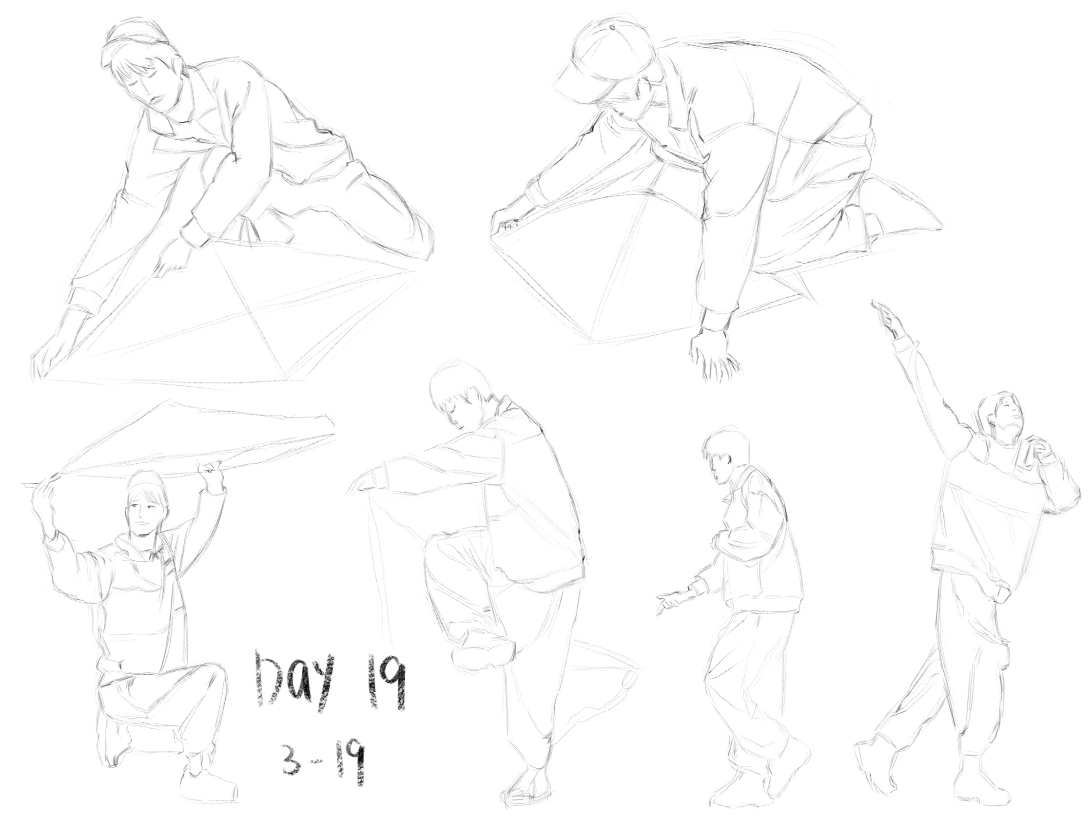 #速写60天挑战赛#Day 19@速写班长_s笨笨猪-站酷ZCOOL