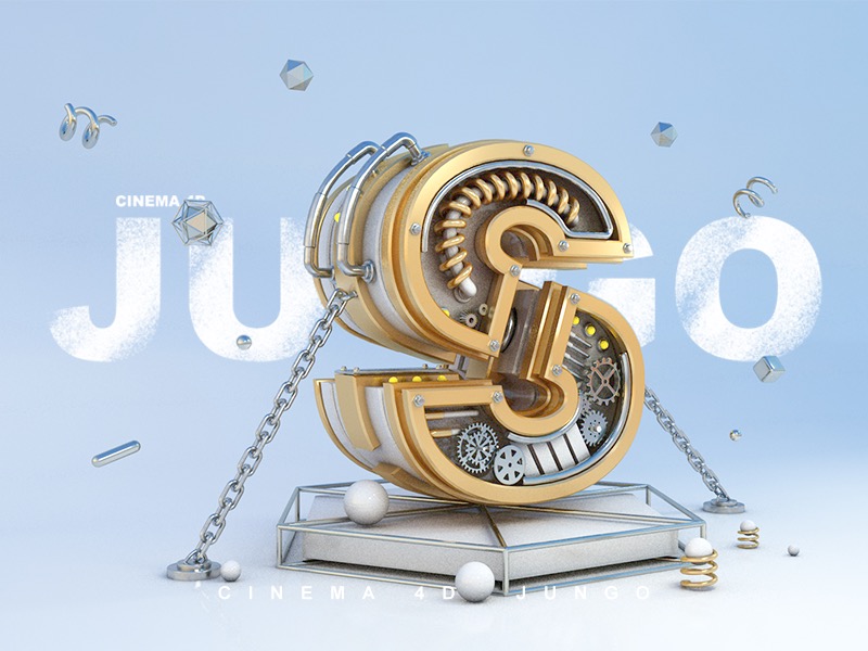 C4D 练习合集 ｜ Jungo_Jungo_c-站酷ZCOOL