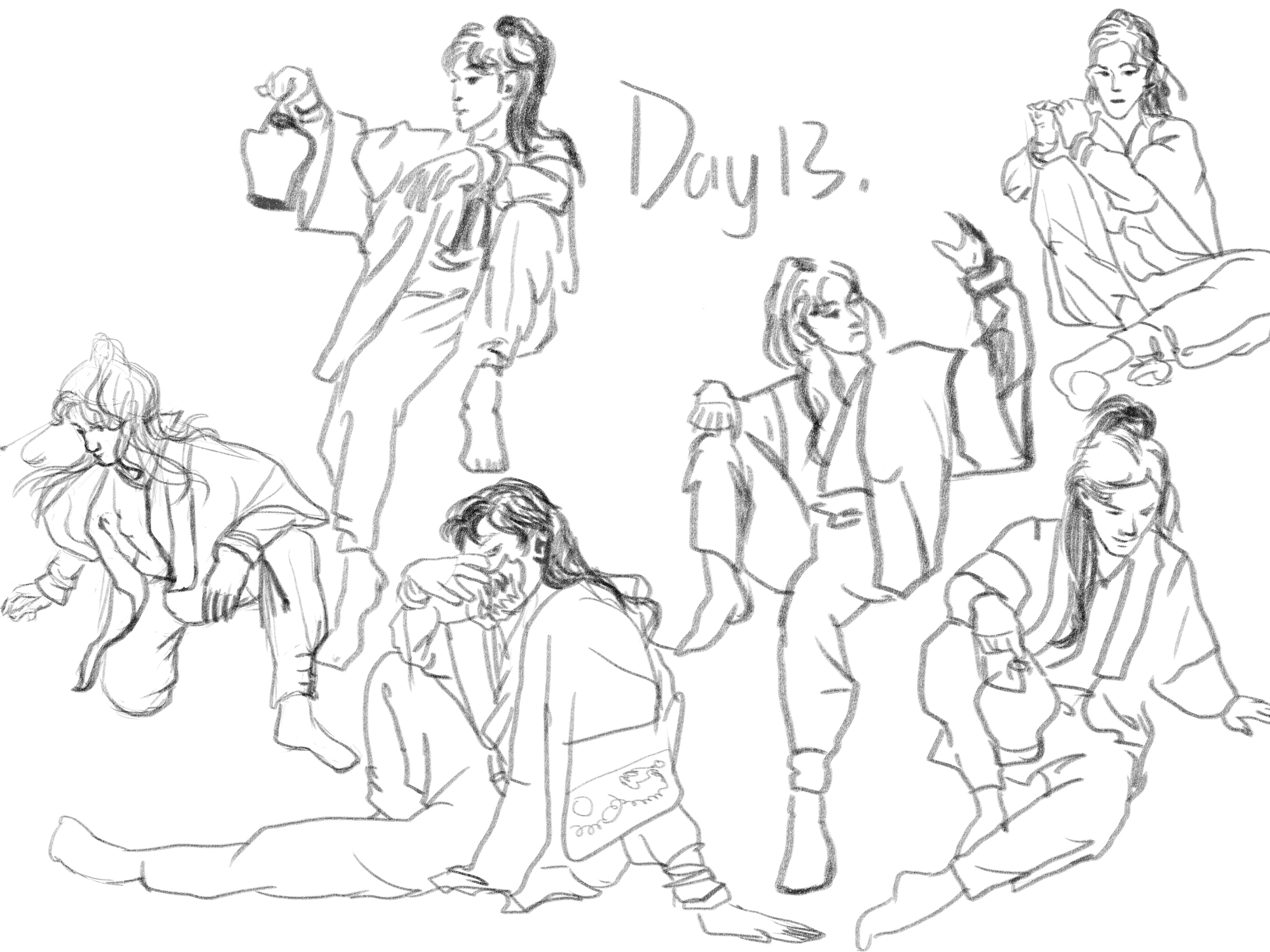 #速写60天挑战赛# Day13 @速写班长_Z04151896-站酷ZCOOL