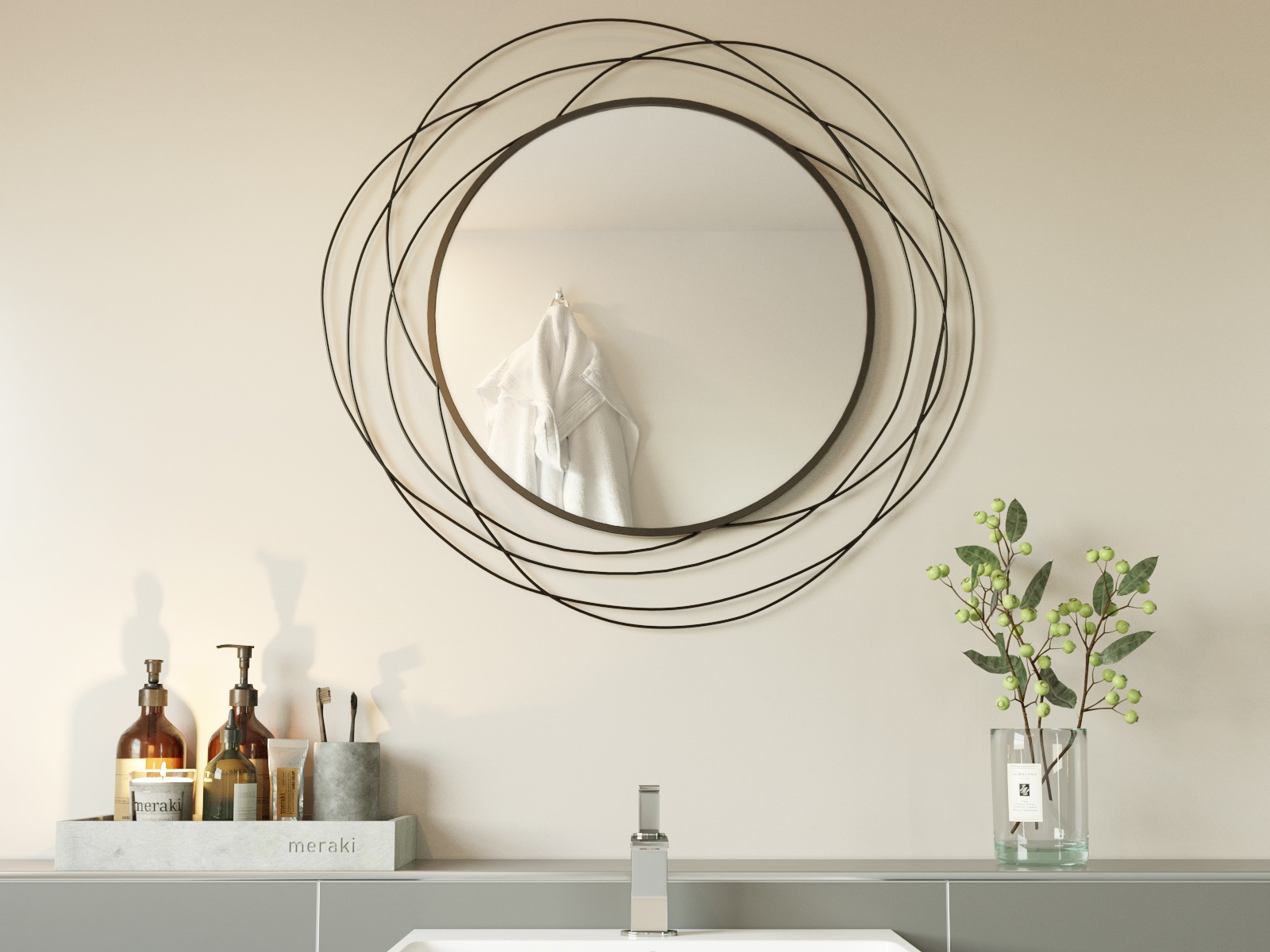 镜子_Lang落单的狼-站酷ZCOOL